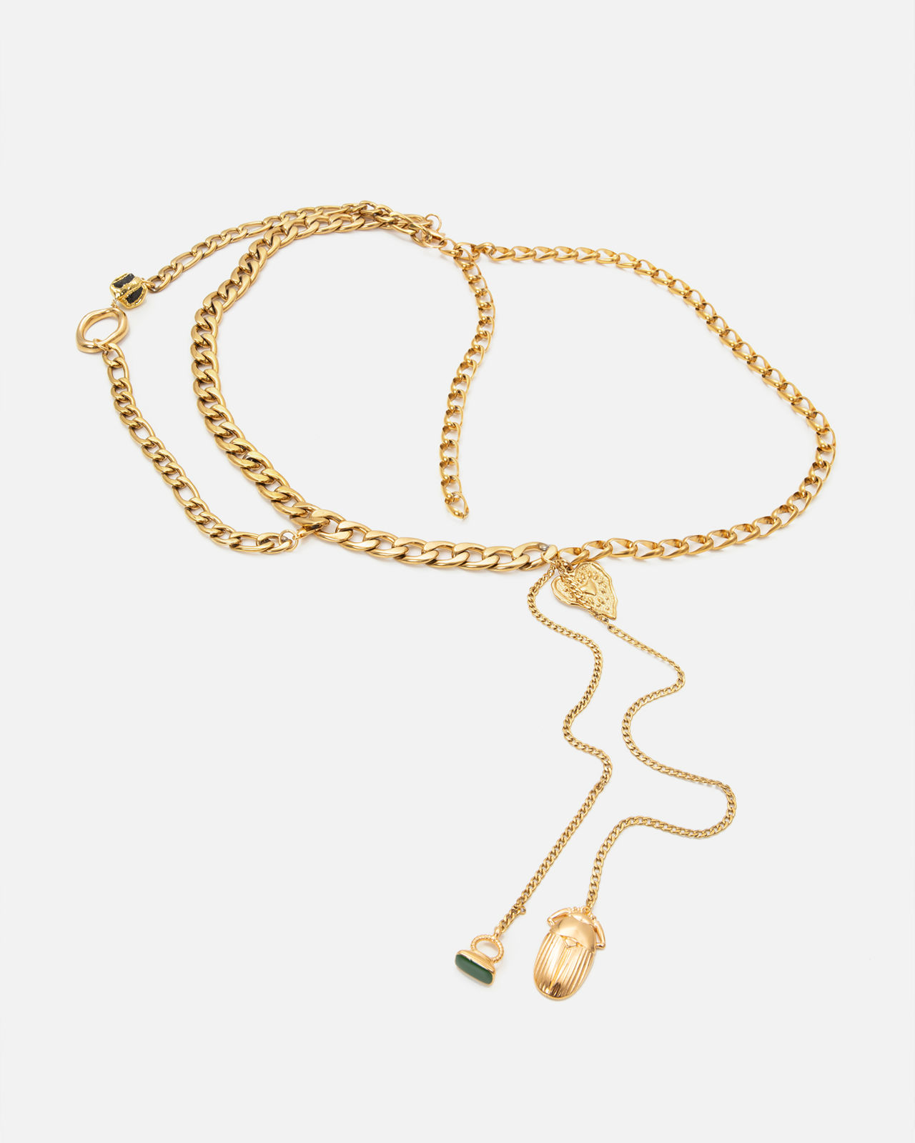 LUCKY CHARM CHAIN BELT | Vassia Kostara