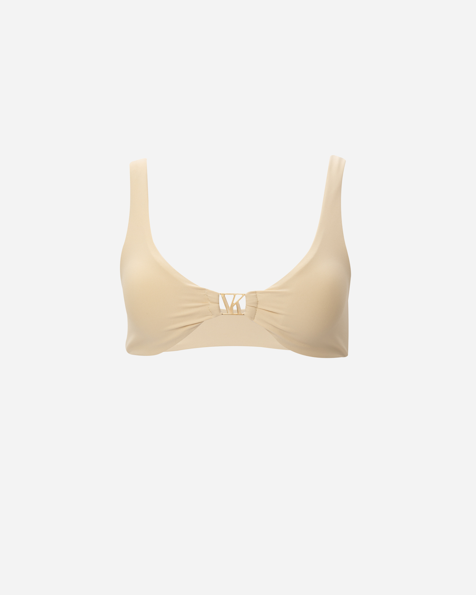 Cream Sports Bustier | Vassia Kostara
